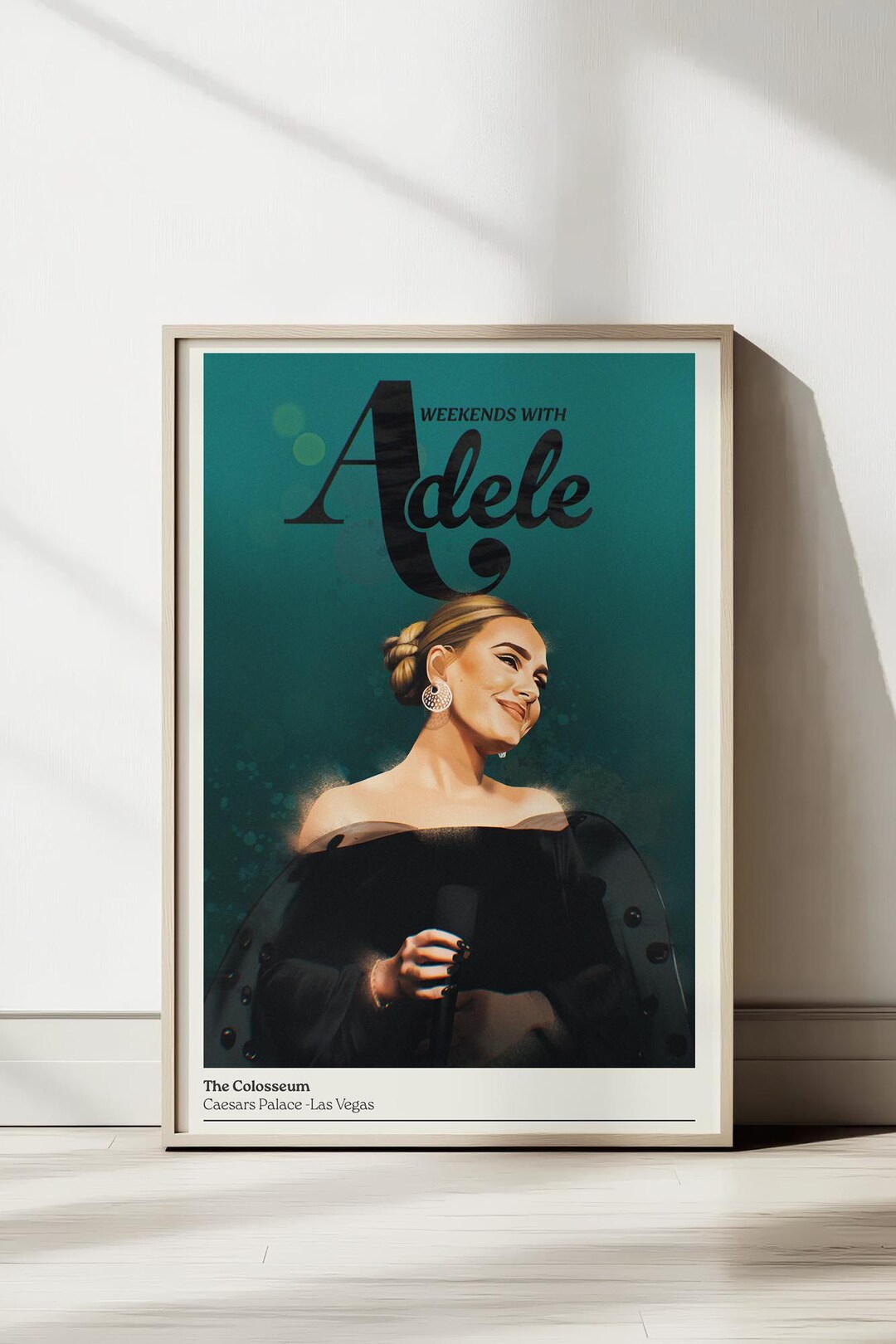 Weekends With Adele Hand-drawn Art Print | Full Colour A3 Matte Print ...