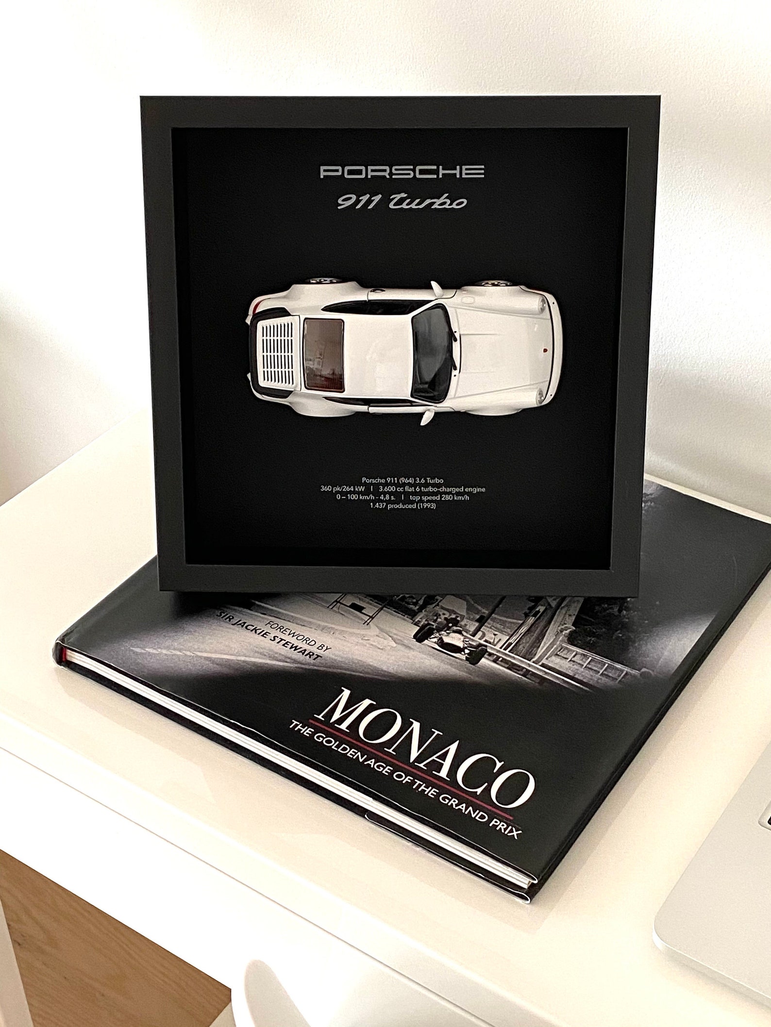 3D Frame Porsche 911 964 3.6 Turbo - Etsy