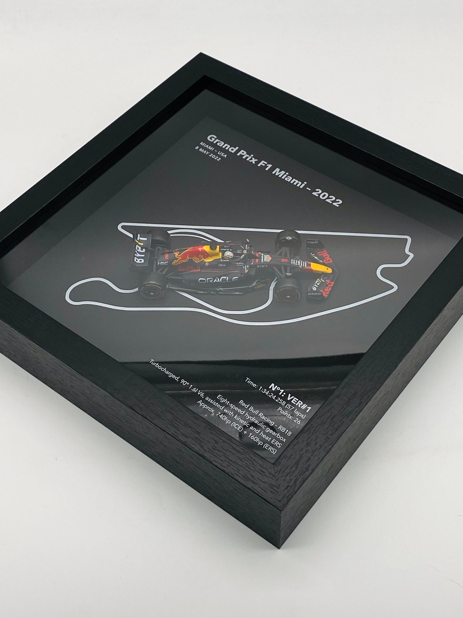 Cadre 3D Max Verstappen Grand Prix F1 saison 2022 - Etsy France