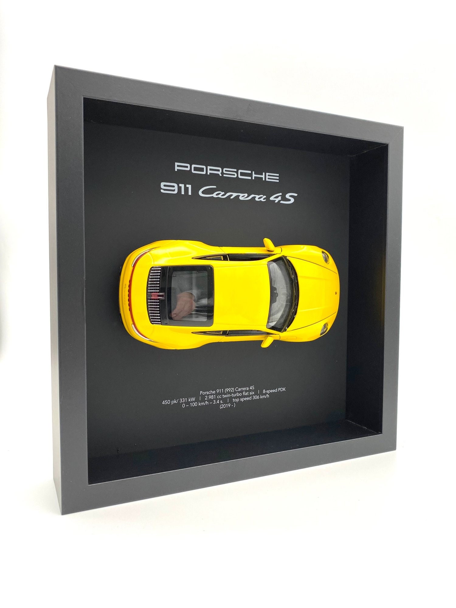 3D Frame Porsche 911 (992) Carrera 4S - Etsy