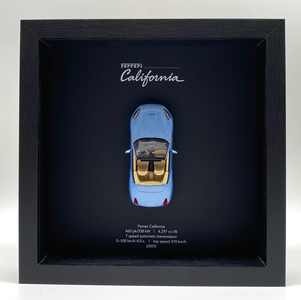 Frames 3D Object Ferrari California - Etsy