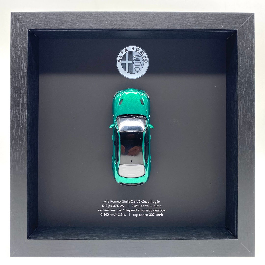 Frames 3D Object Alfa Romeo Quadrifoglio (verde Montreal) - Etsy