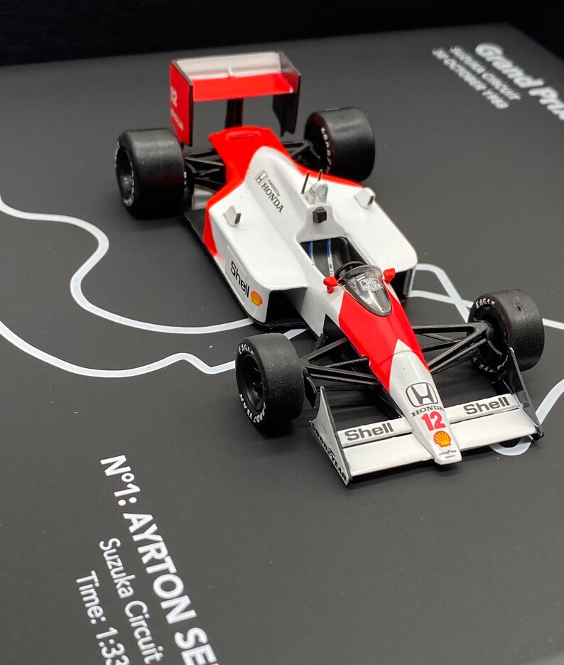 Ayrton Senna GP F1 Japan 1988 3D Frame WORLD CHAMPION 1988 - Etsy