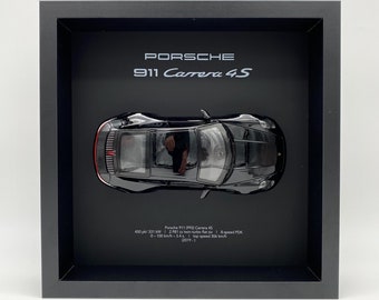 Porsche 992 Artwork Framed Porsche 911 Targa Wall Art 3D Motorsport ...