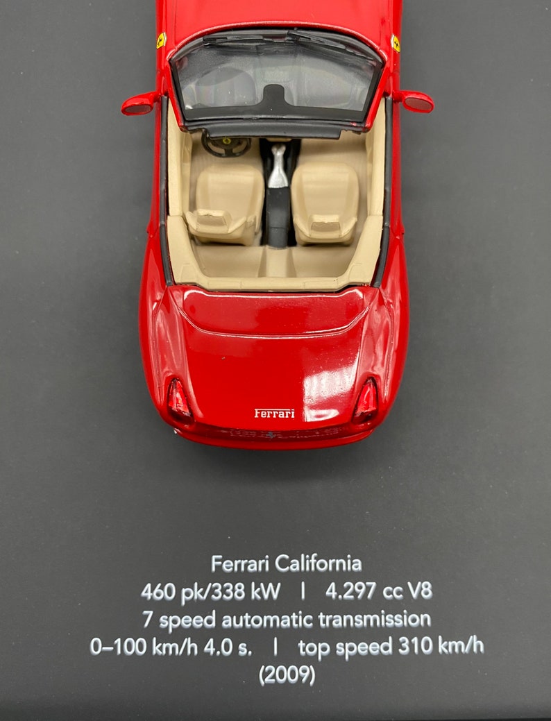 Frames 3D Object Ferrari California - Etsy