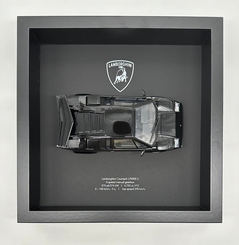 FRAMEDWHEELS - Lamborghini Countach LP5000 S - Etsy