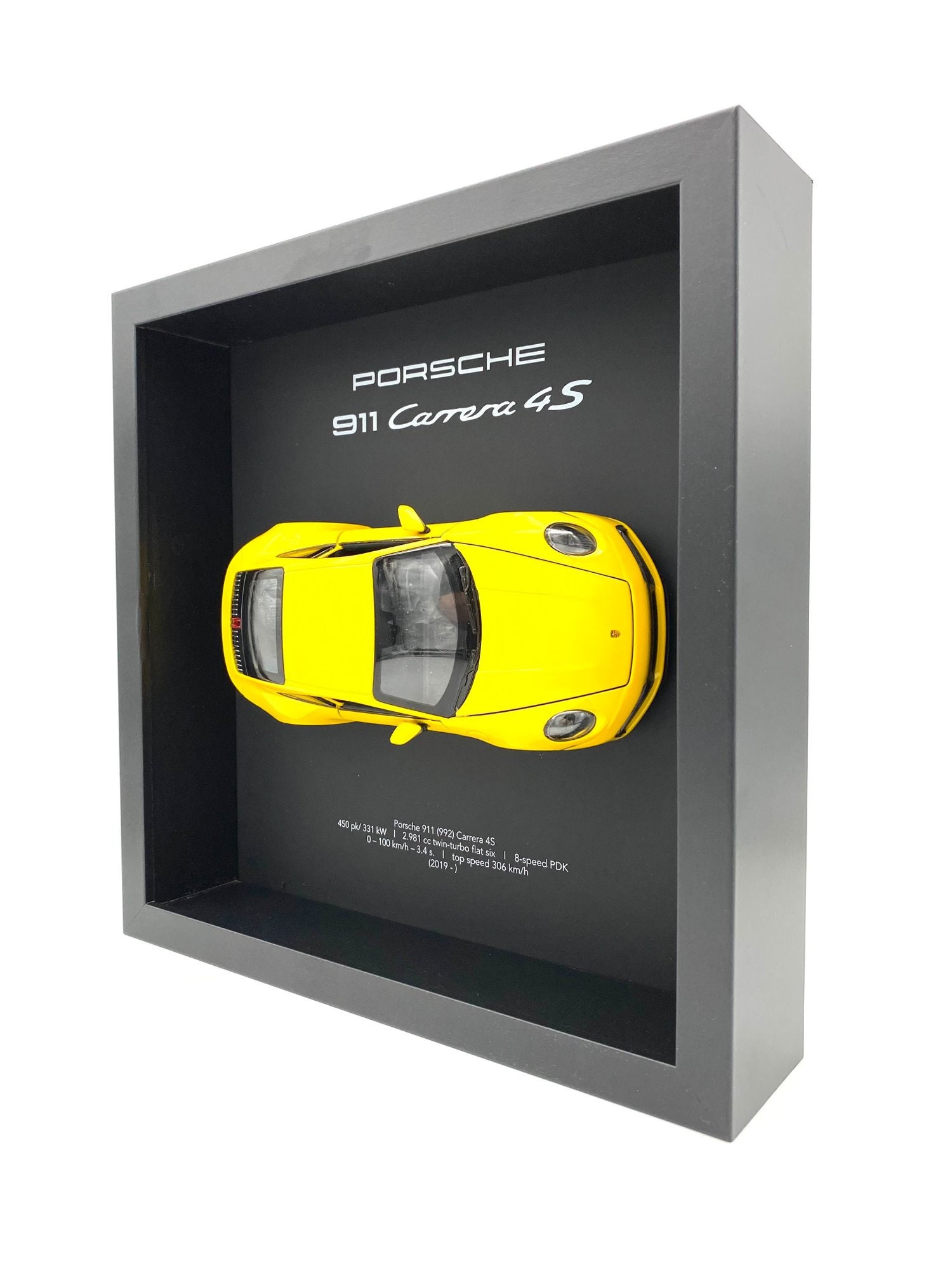 3D Frame Porsche 911 (992) Carrera 4S - Etsy