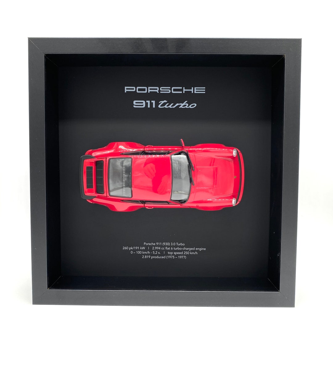 3 D Frame Porsche 911 930 Turbo - Etsy