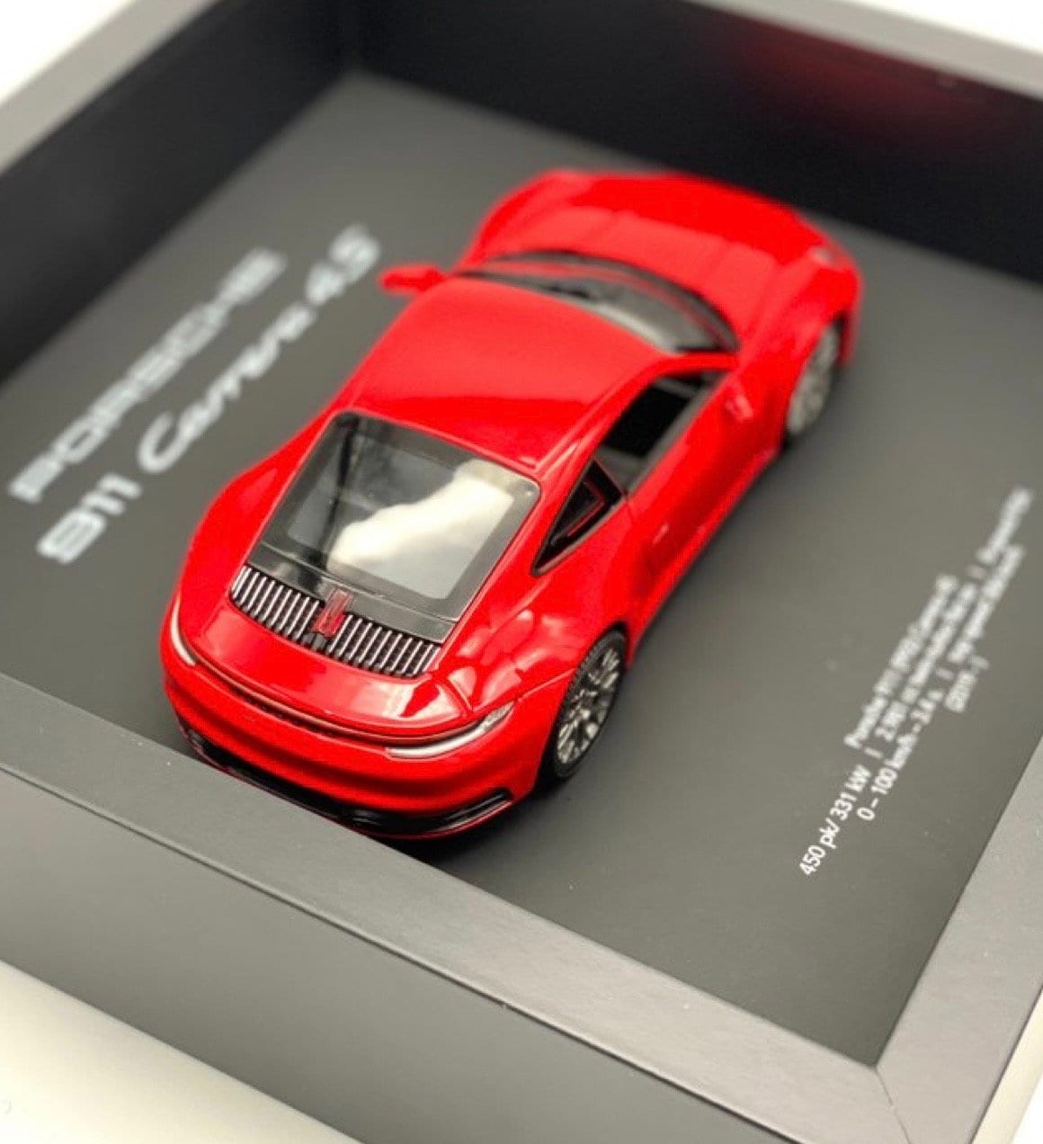 3D Frame Porsche 911 (992) Carrera 4S - Etsy
