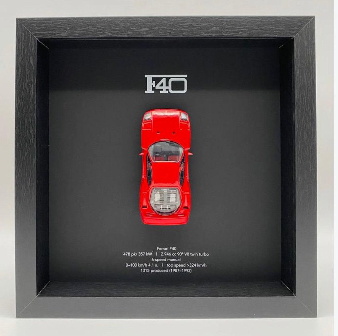 Frames 3D Object Ferrari F40 - Etsy