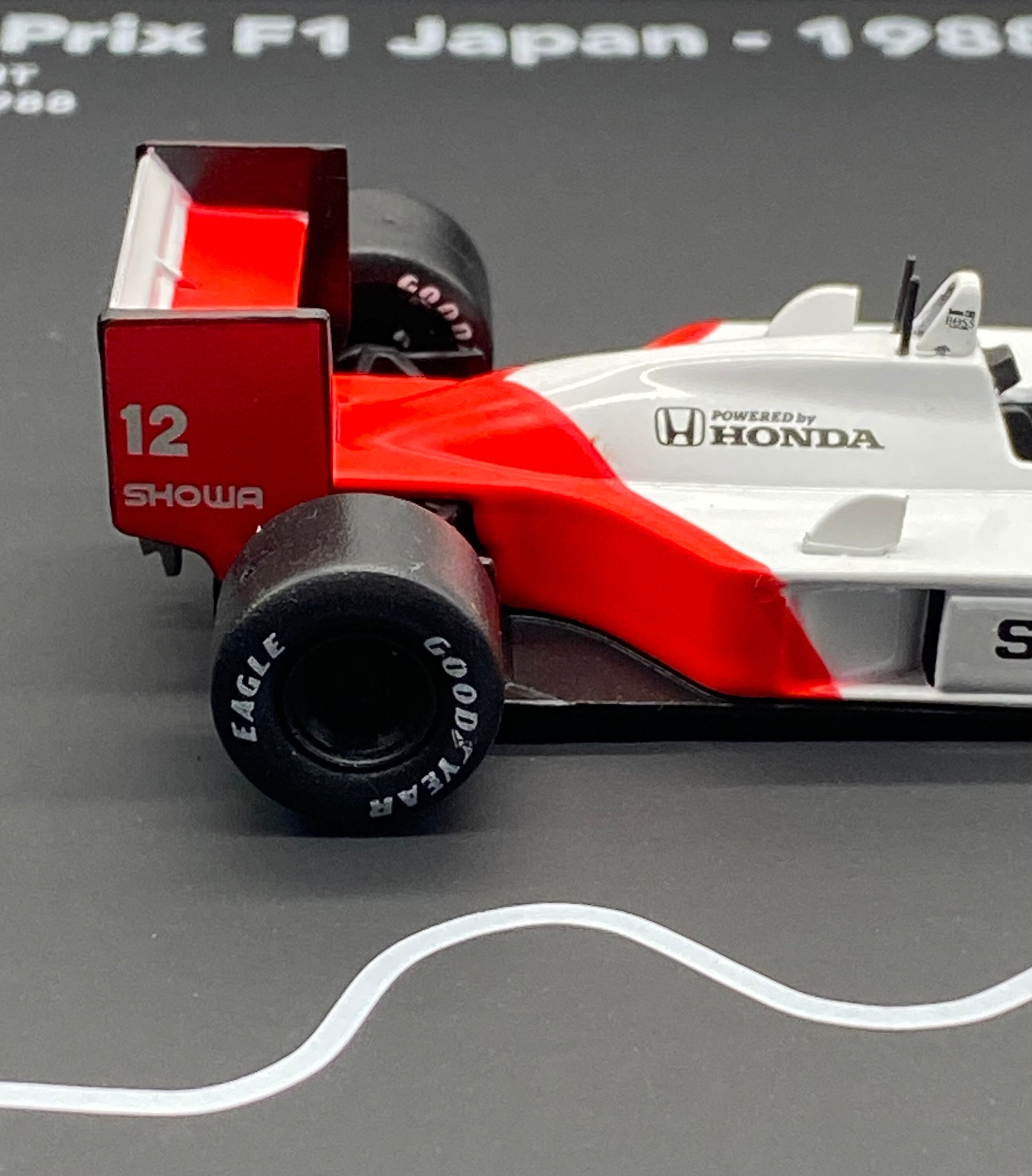 Ayrton Senna GP F1 Japan 1988 3D Frame WORLD CHAMPION 1988 - Etsy