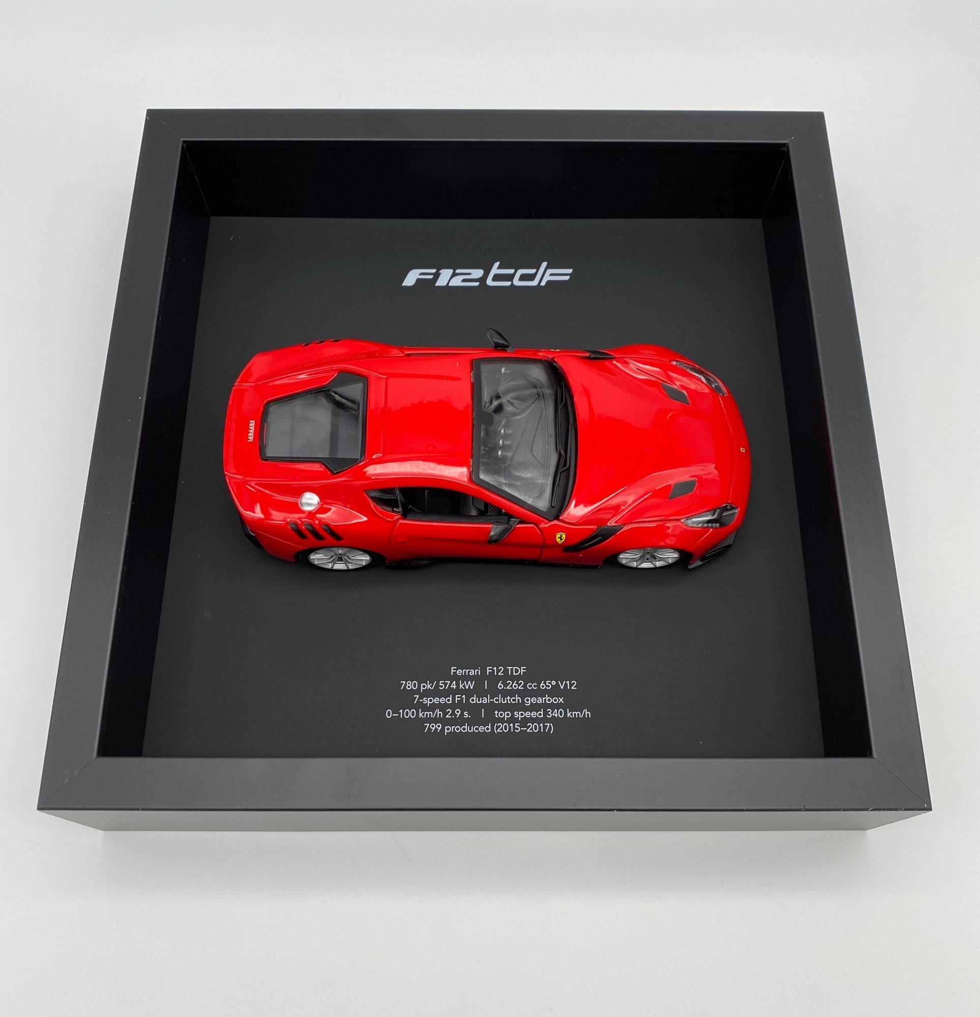 Ferrari F12 TDF (tour De France) 3D Frame - Etsy