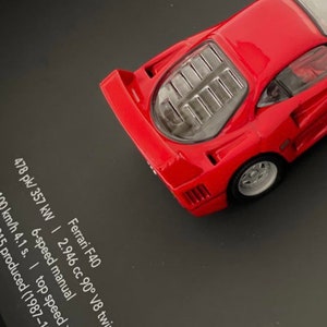 Frames 3D Object Ferrari F40 - Etsy