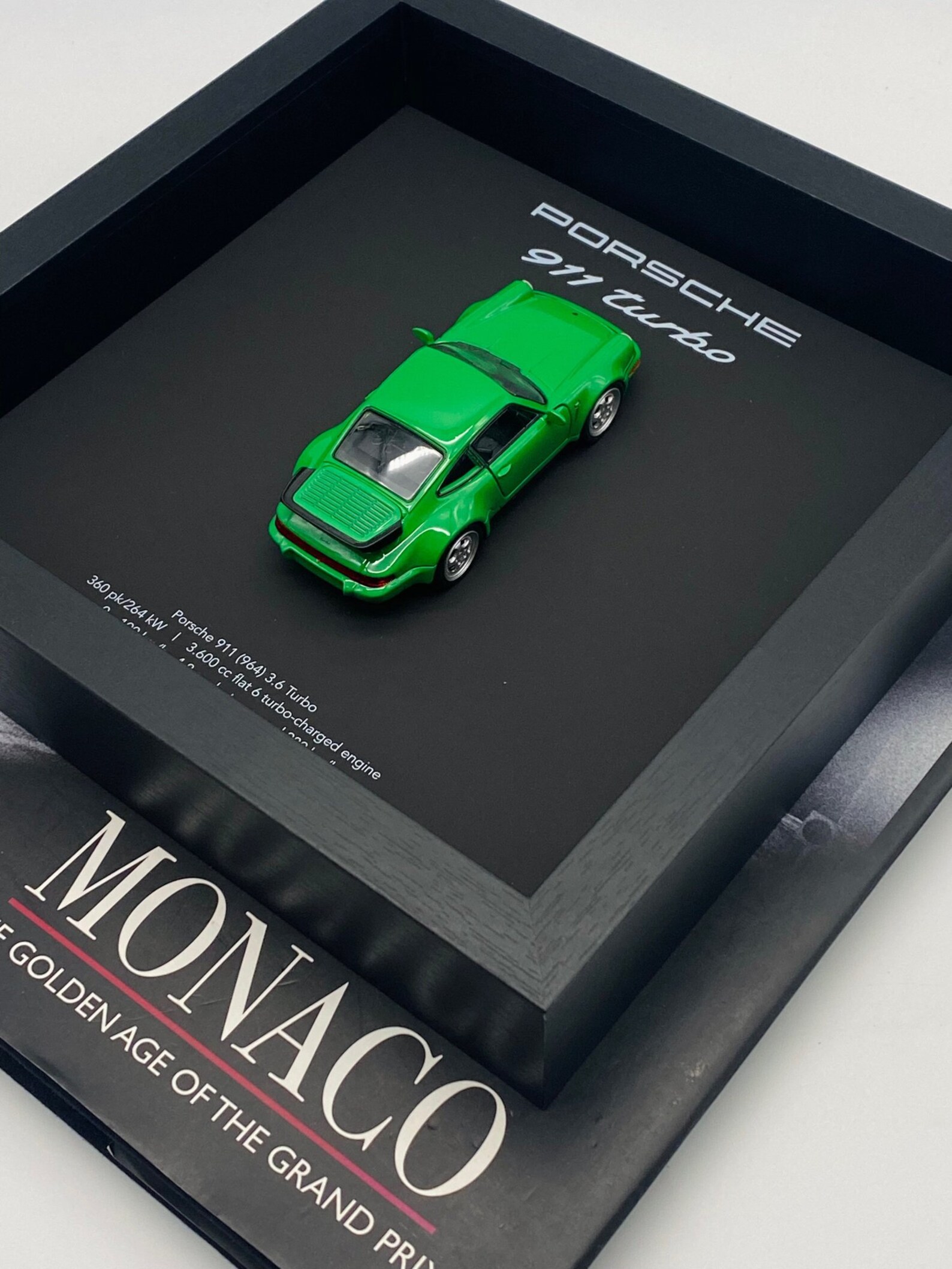 Frames 3D Object Porsche 911 964 Turbo Signal Green - Etsy