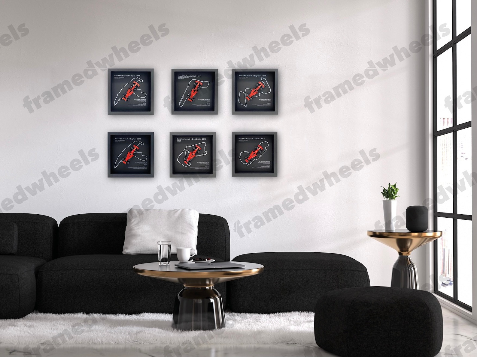 Frames 3D Object Ferrari Enzo - Etsy