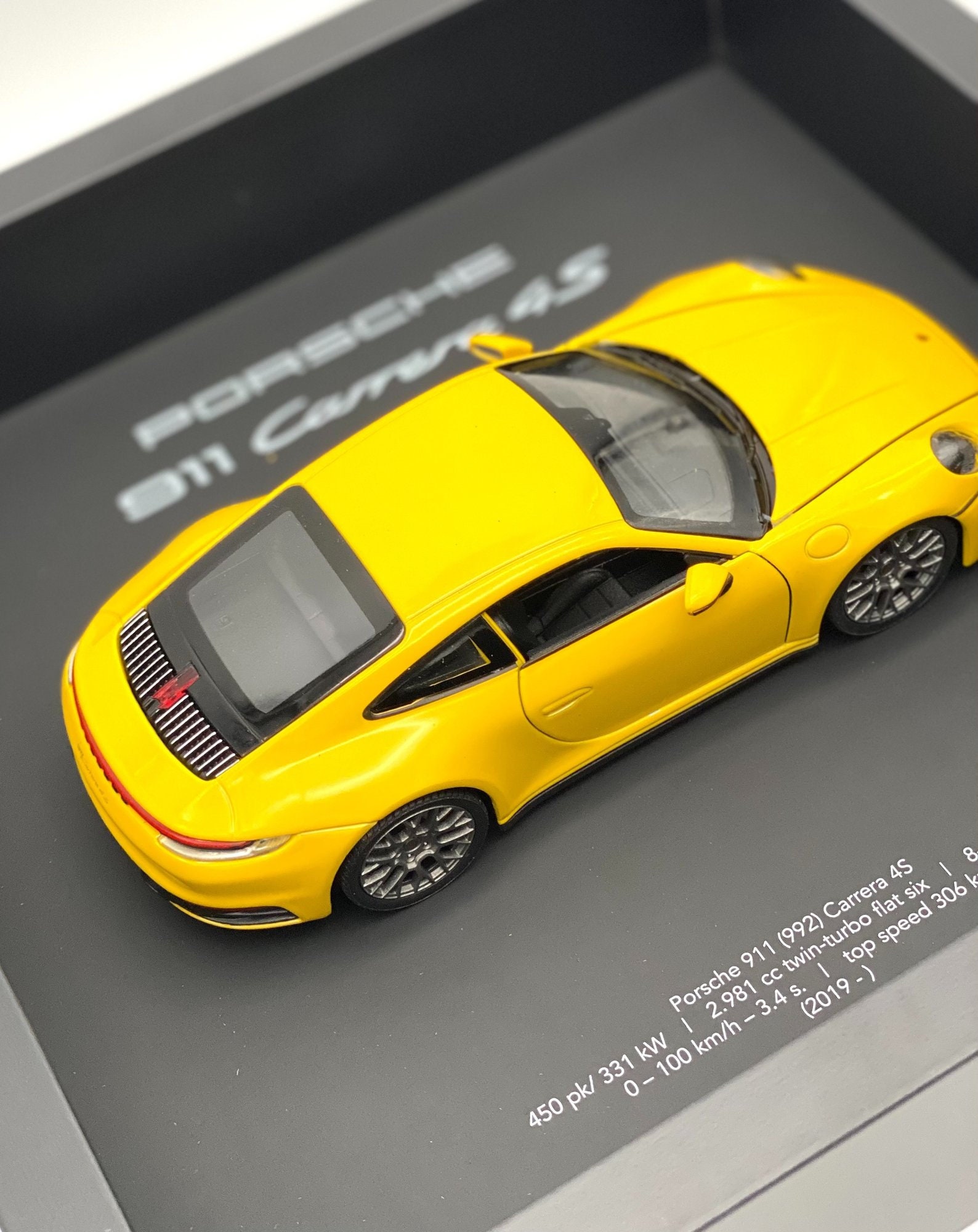 3D Frame Porsche 911 (992) Carrera 4S - Etsy