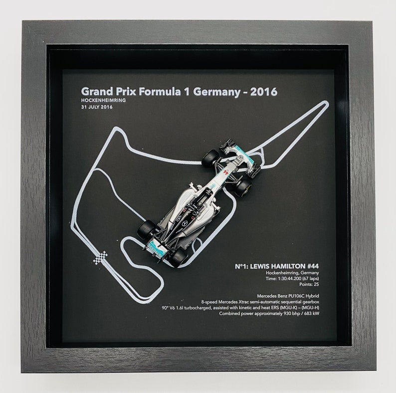 Lewis Hamilton GP F1 Germany 2016 - Mercedes - Etsy
