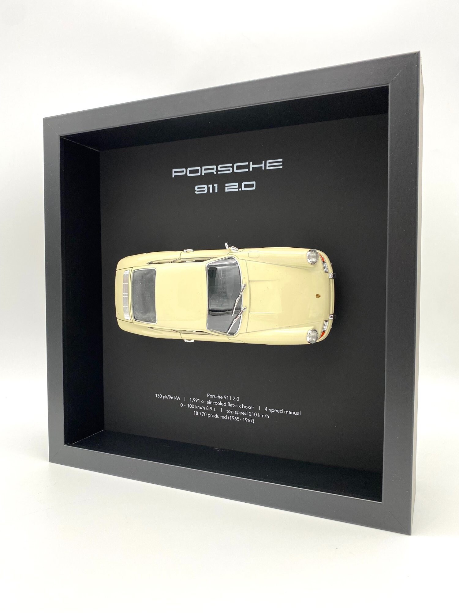 Porsche 911 2.0 1965 3D Frame - Etsy