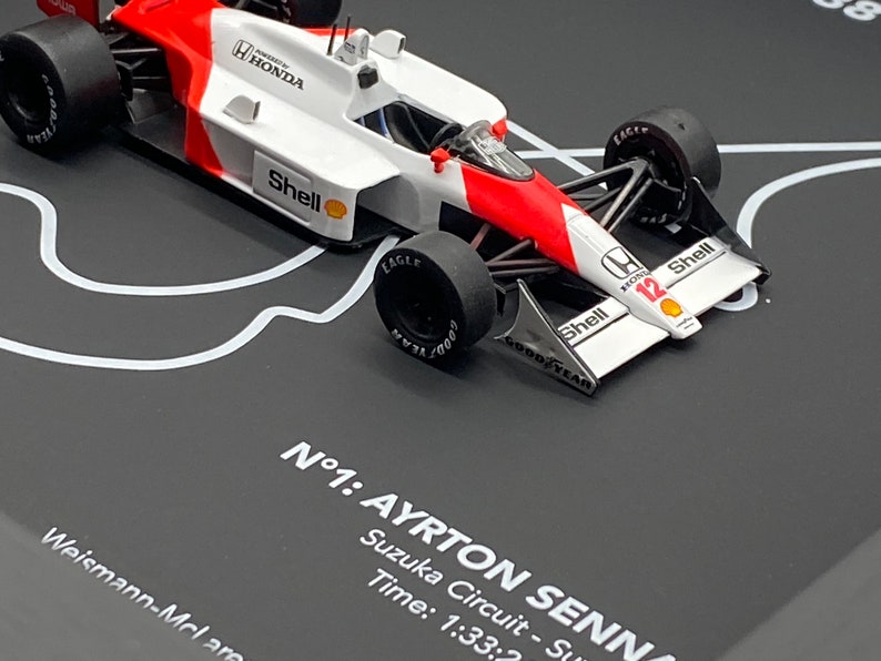 Ayrton Senna GP F1 Japan 1988 3D Frame WORLD CHAMPION 1988 - Etsy