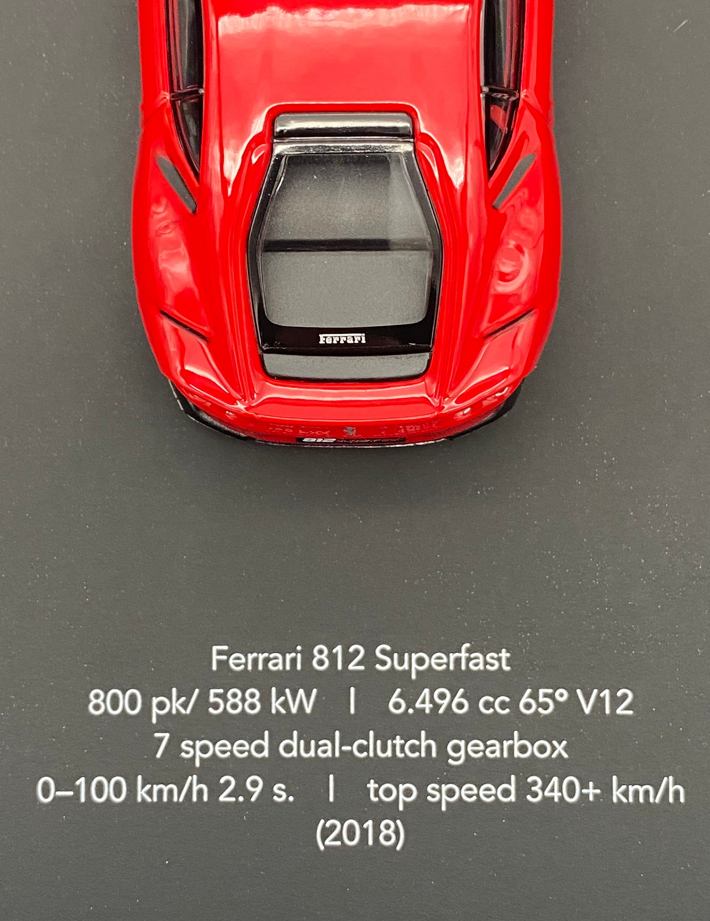 Frames 3D Object Ferrari 812 Superfast (2018) - Etsy