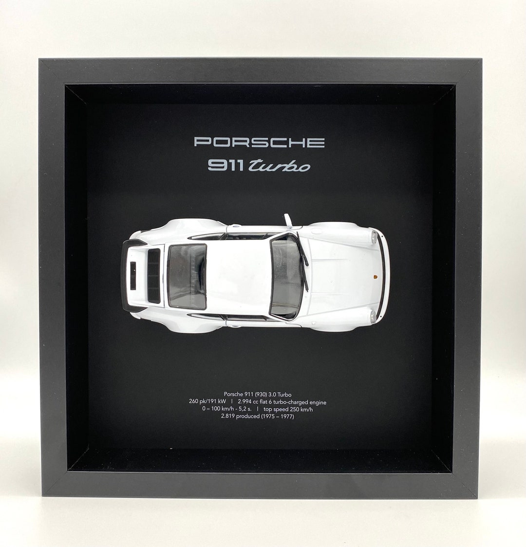 3 D Frame Porsche 911 (930) Turbo - Etsy