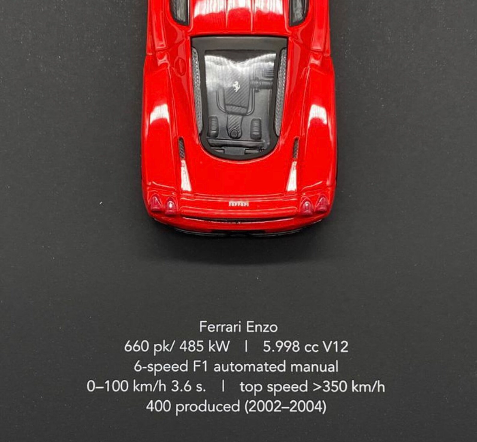 Frames 3D Object Ferrari Enzo - Etsy