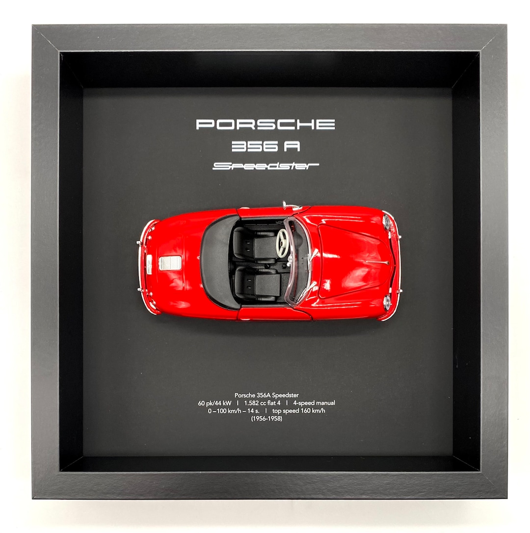 3d-frame Porsche 356A Speedster 1956 - Etsy