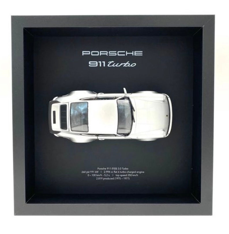 3 D Frame Porsche 911 930 Turbo - Etsy