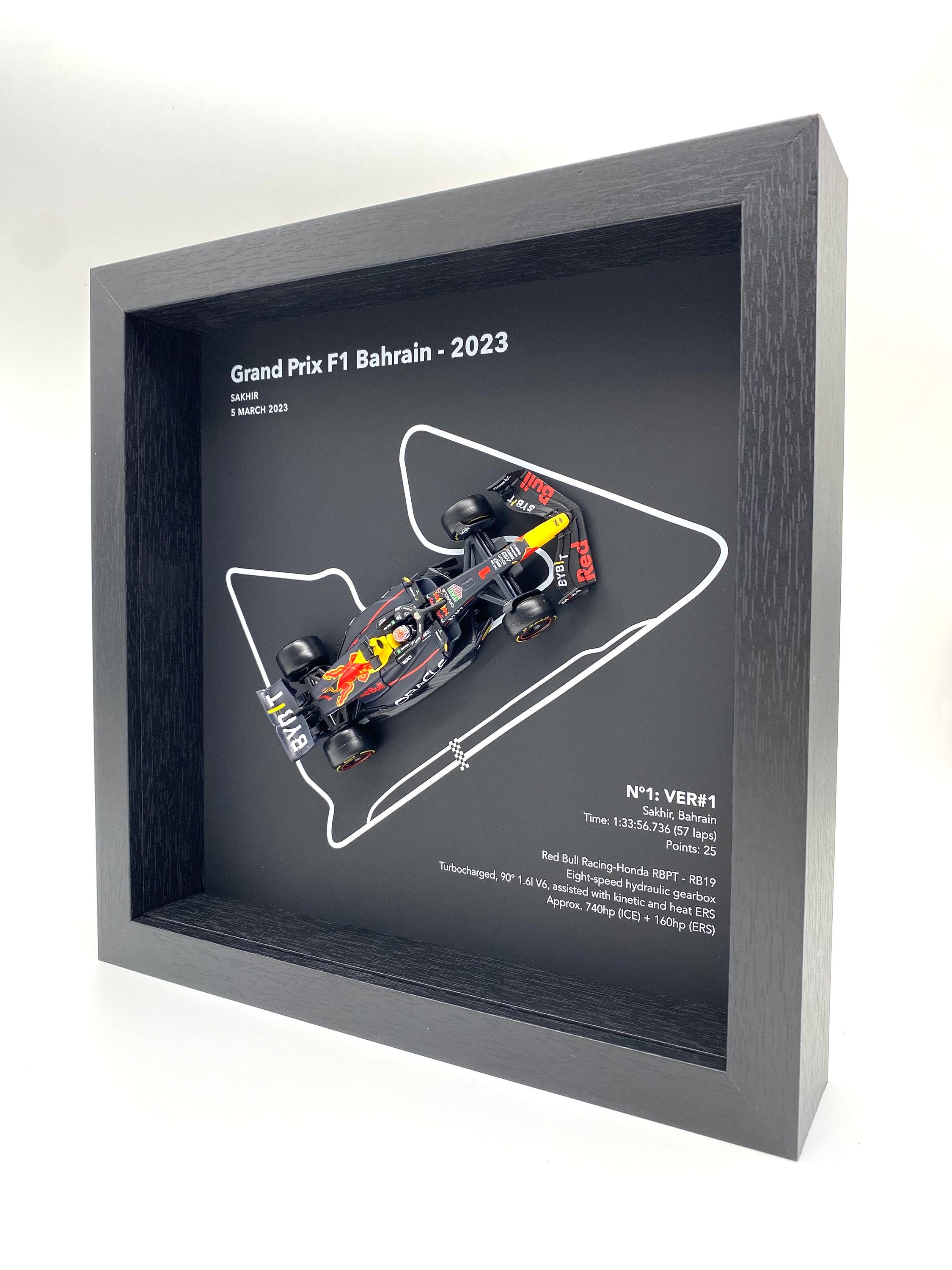 Max Verstappen Grand Prix F1 Season 2023 3D Frame - Etsy Australia