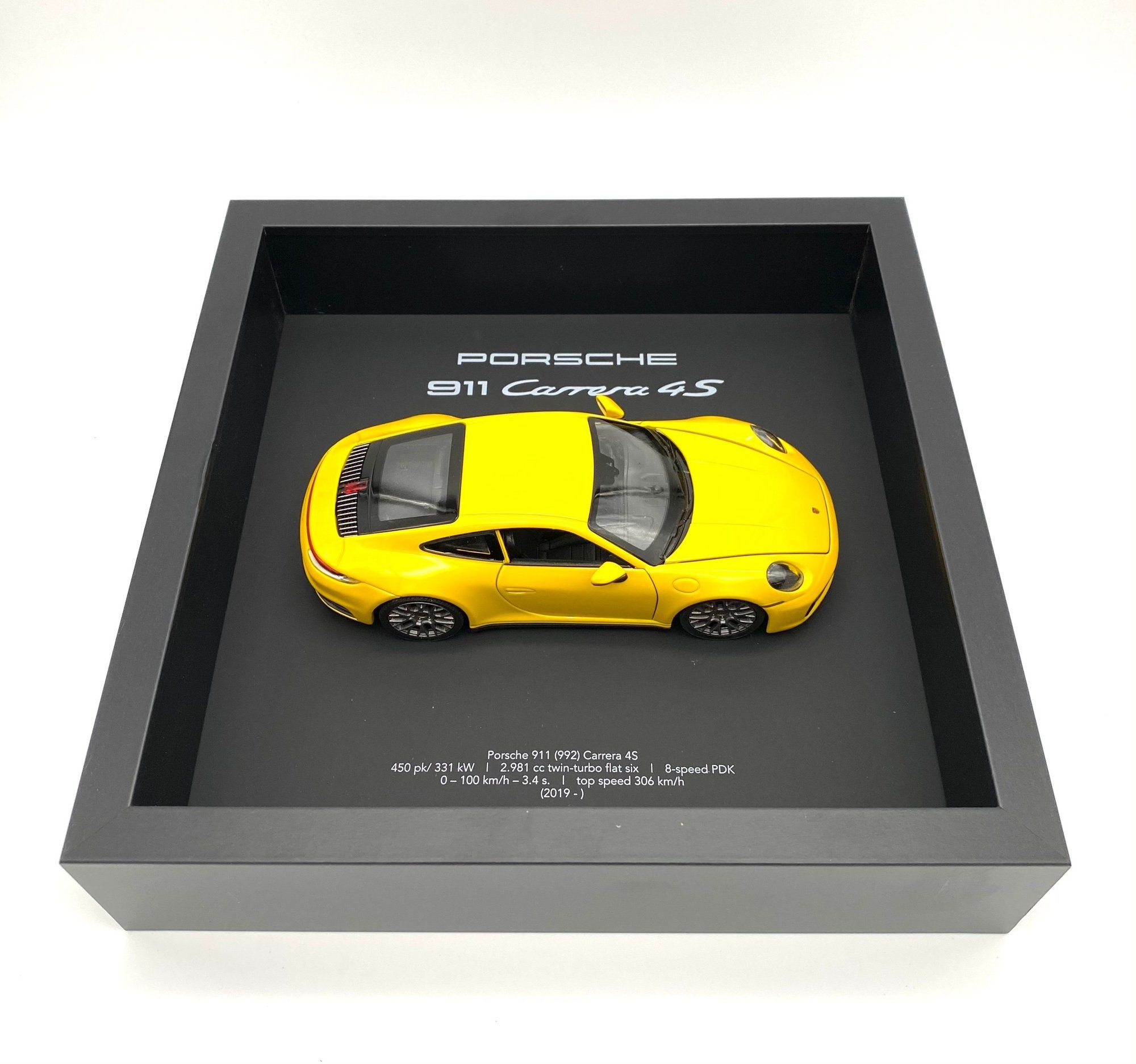 3D Frame Porsche 911 (992) Carrera 4S - Etsy