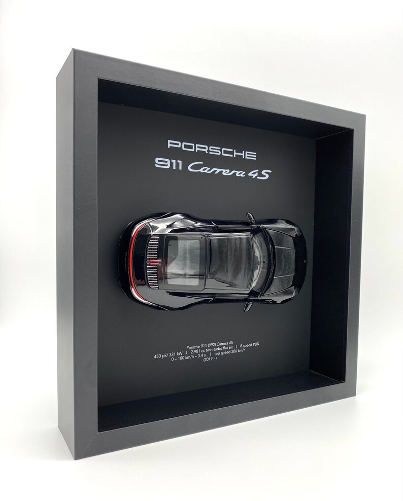 3D Frame Porsche 911 992 Carrera 4S - Etsy