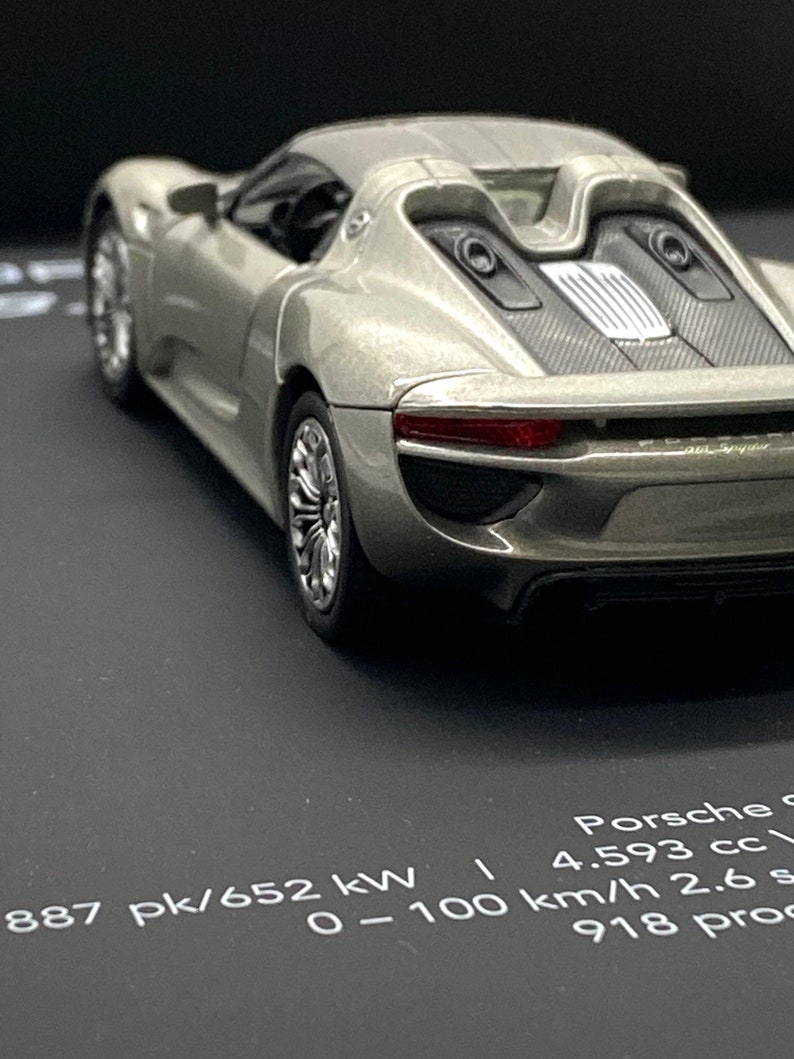 Frames 3D Object Porsche 918 Spyder (closed Version) - Grey - Etsy
