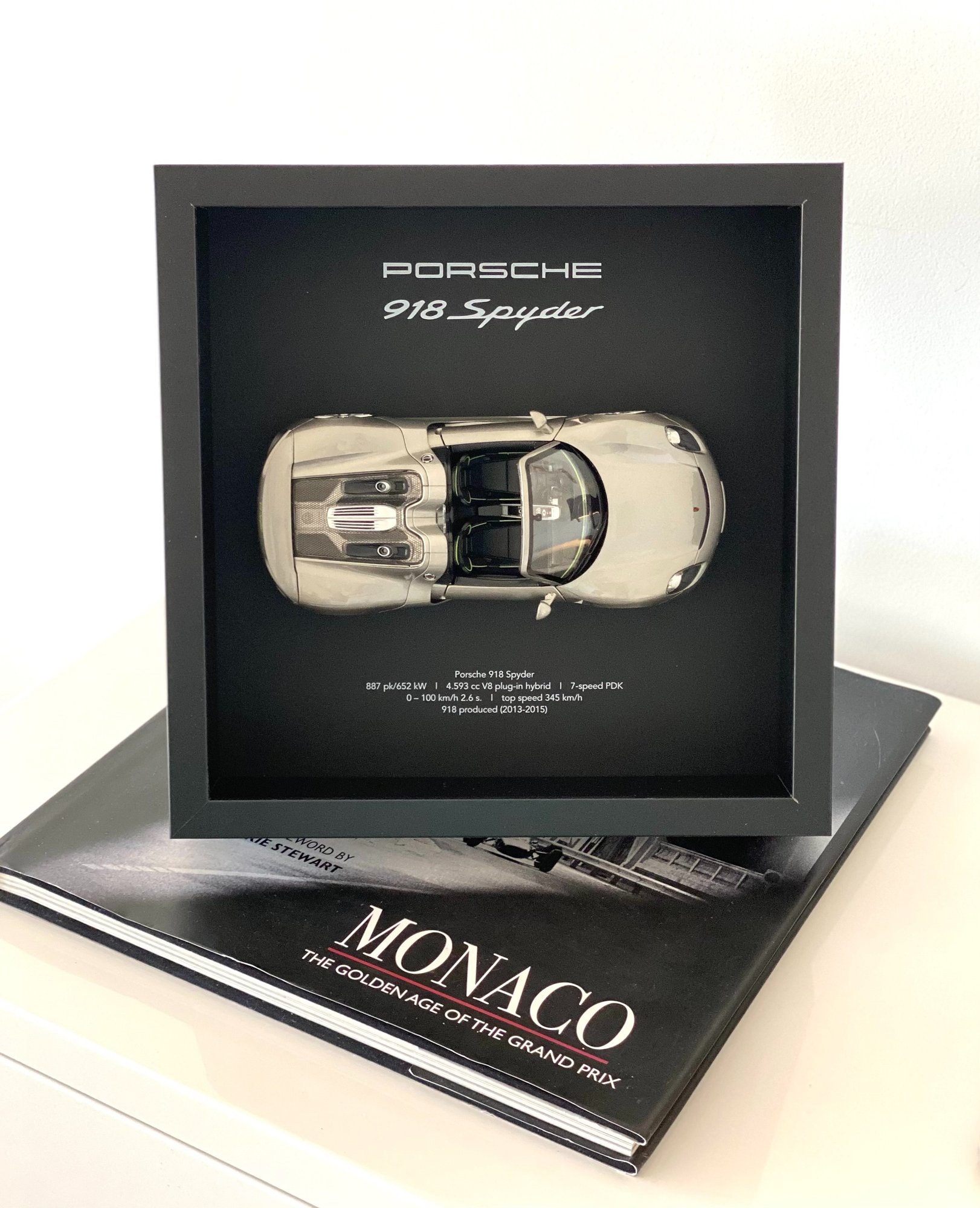 Porsche 918 Spyder open Version 3D Frame - Etsy