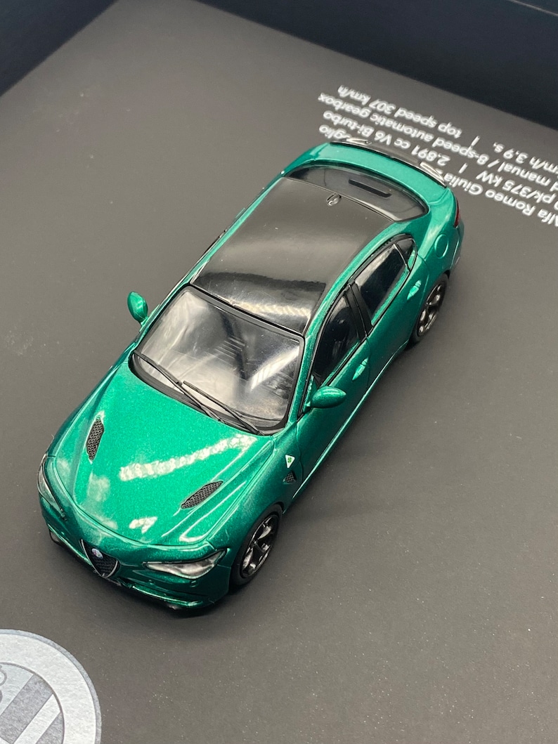 Frames 3D Object Alfa Romeo Quadrifoglio verde Montreal - Etsy