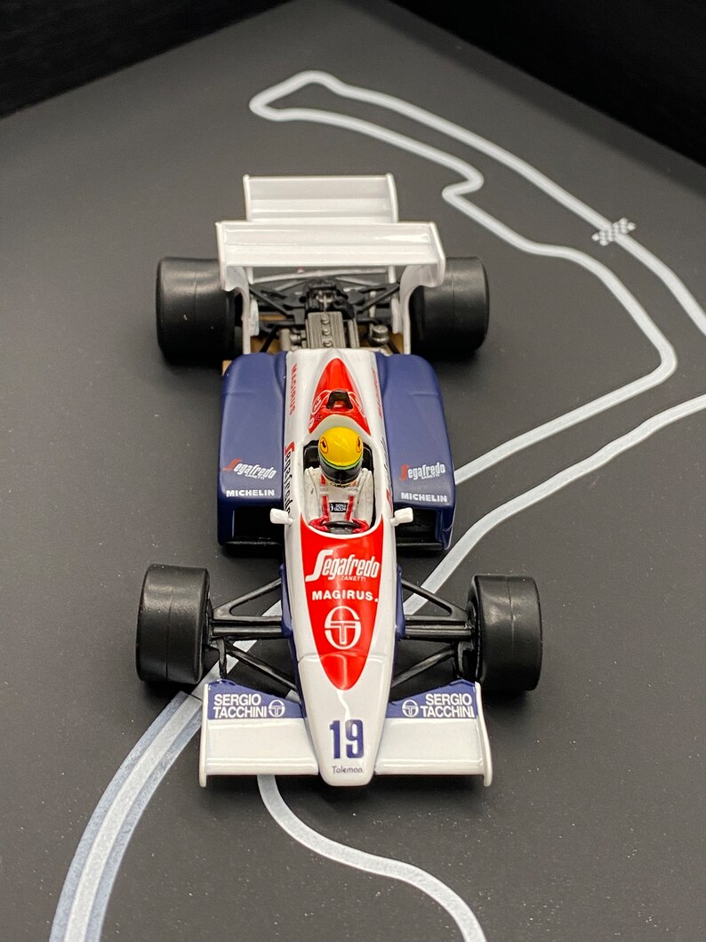 Ayrton Senna 1984 Monaco GP F1 3D Frame - Etsy Australia