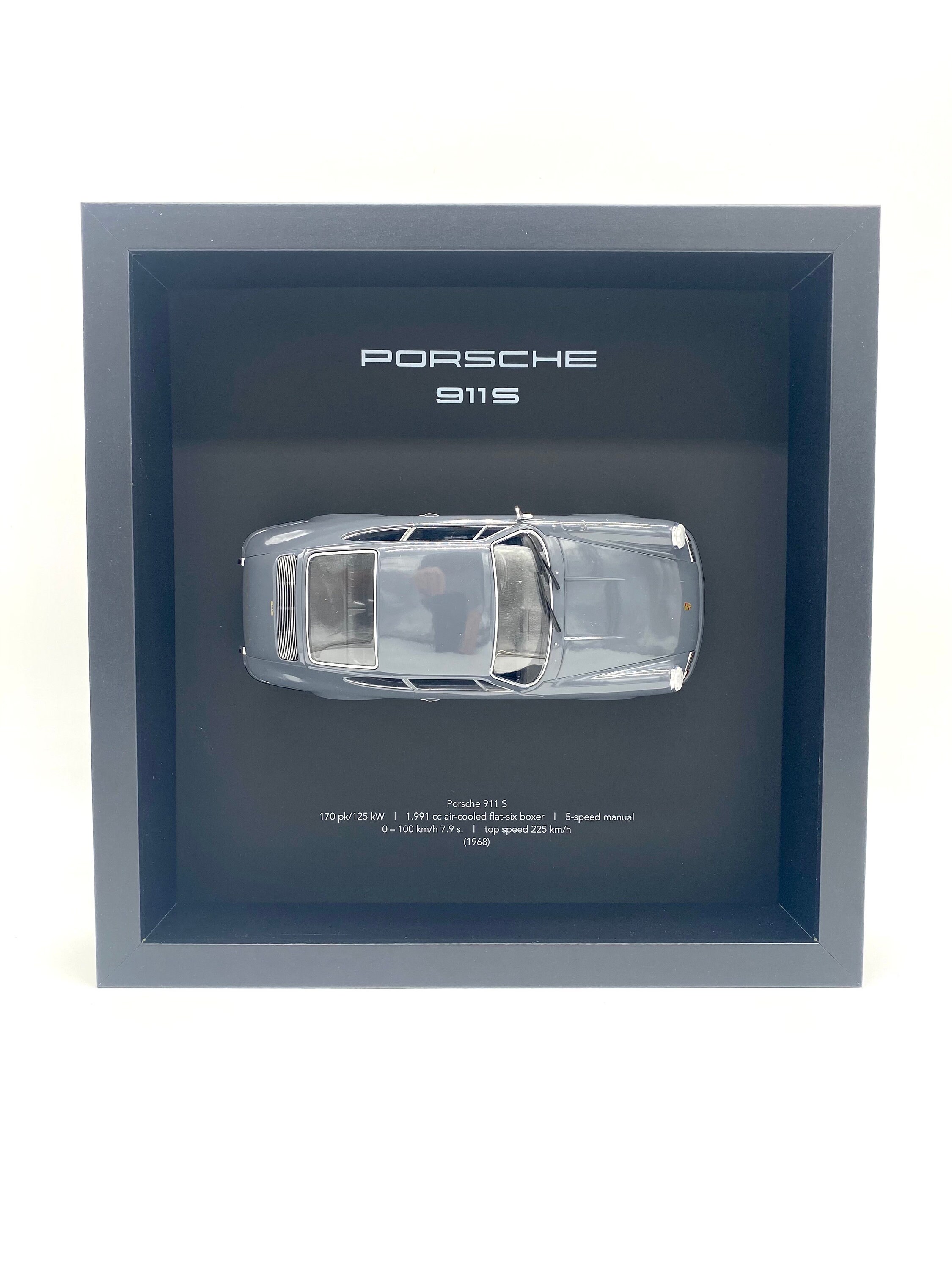 Porsche 911 S 1968 3D Frame - Etsy