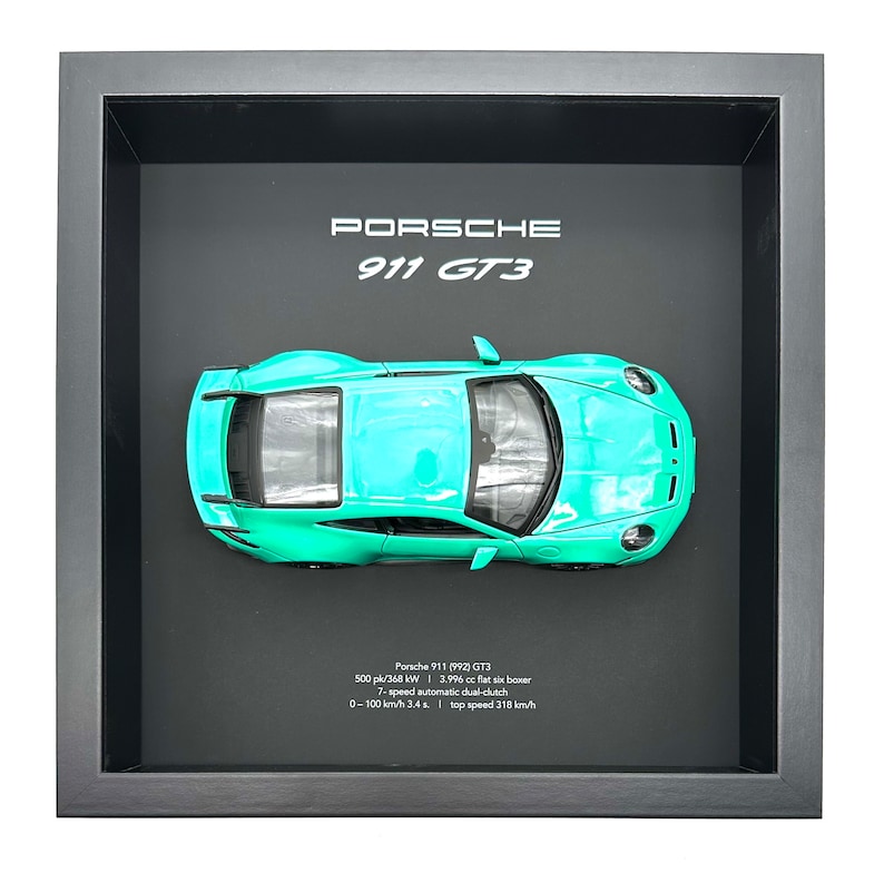 3D Frame Porsche 911 (992) GT3 - Etsy