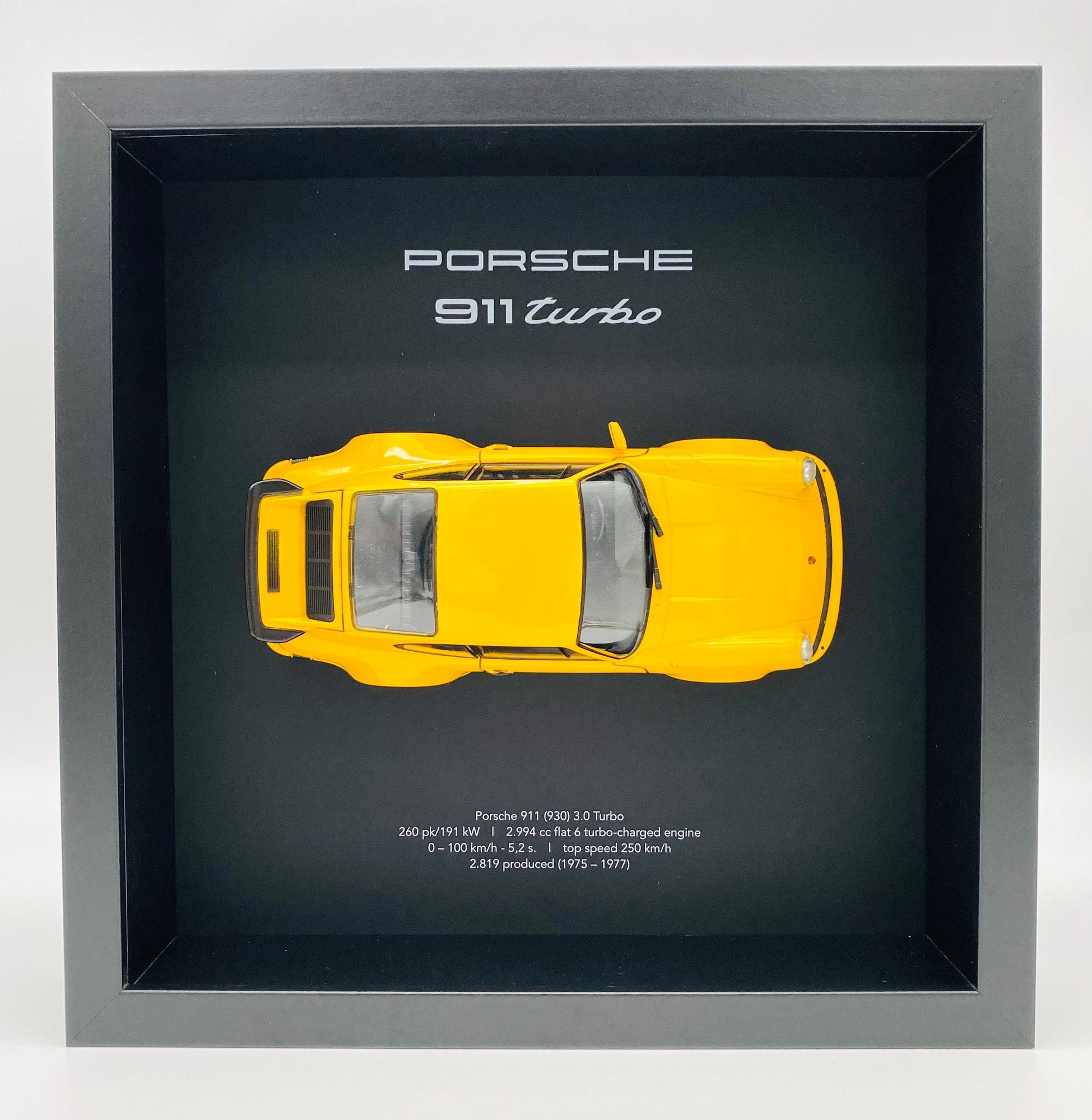 3 D Frame Porsche 911 (930) Turbo - Etsy