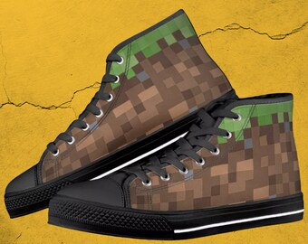Minecraft shoes | Etsy