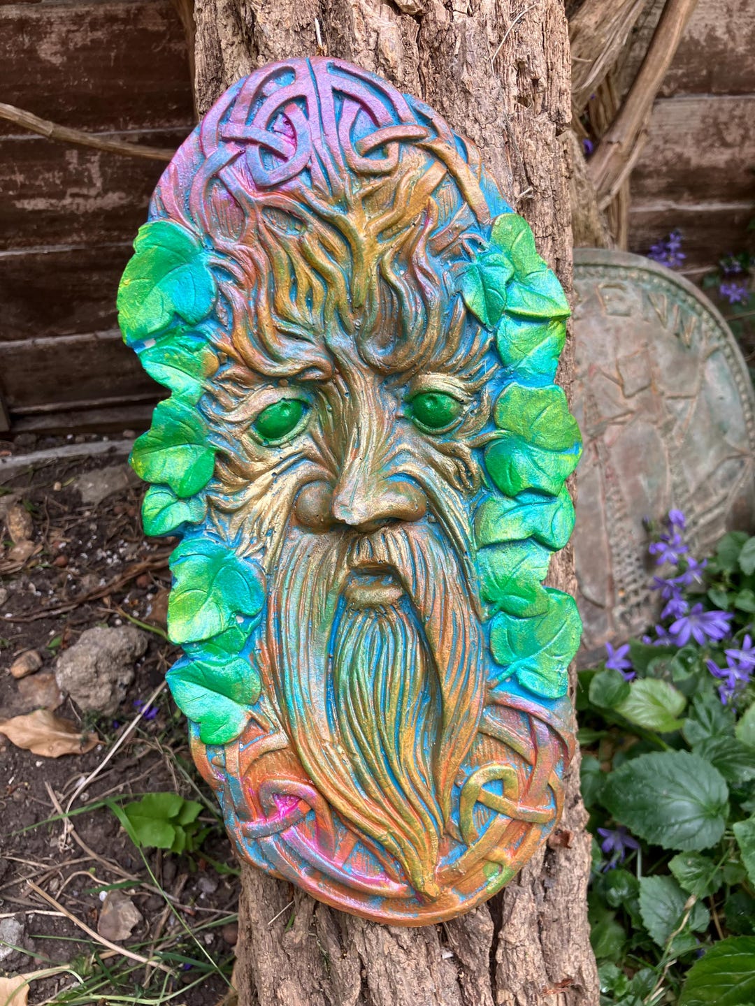Green Man of the Forest - Etsy