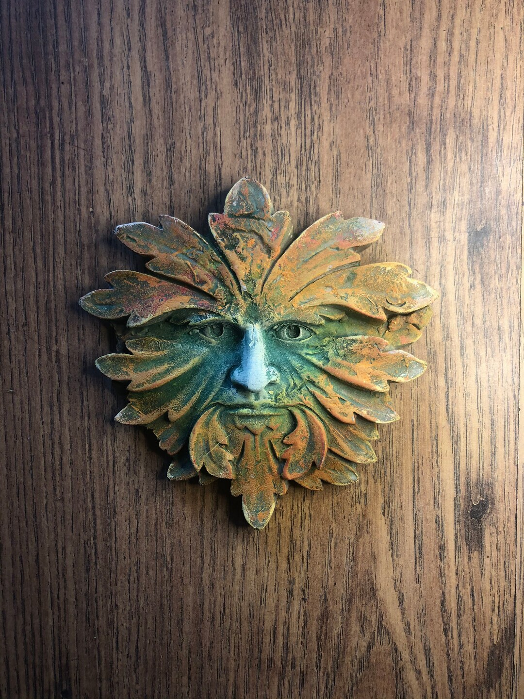 Faded Autumn Leaf Tree Face Men of the Forest - Etsy