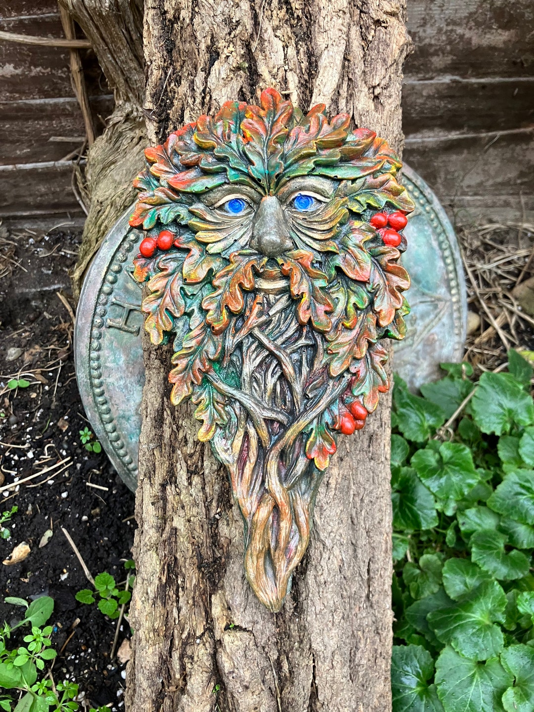 Tree Face ‘ Forest Warrior’ - Etsy