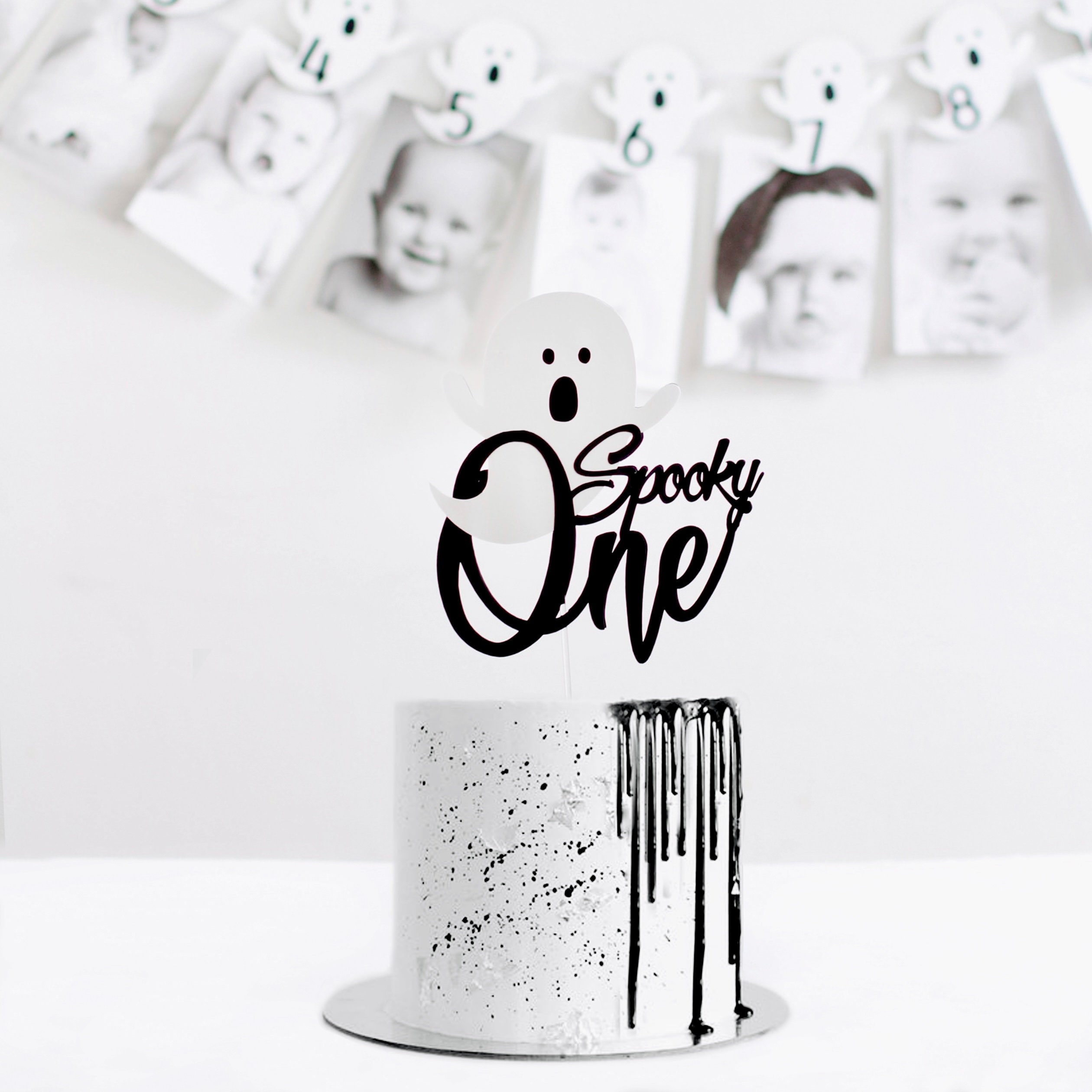 Spooky One Cake Topper. Spooky One Decoration for Boy. First - Etsy