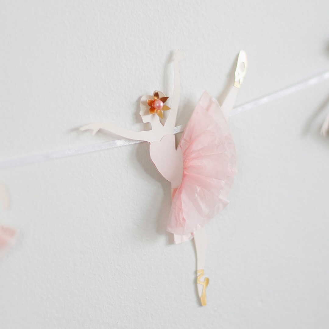 Ballerina Banner, Ballerina Birthday Banner, Ballerina Birthday ...