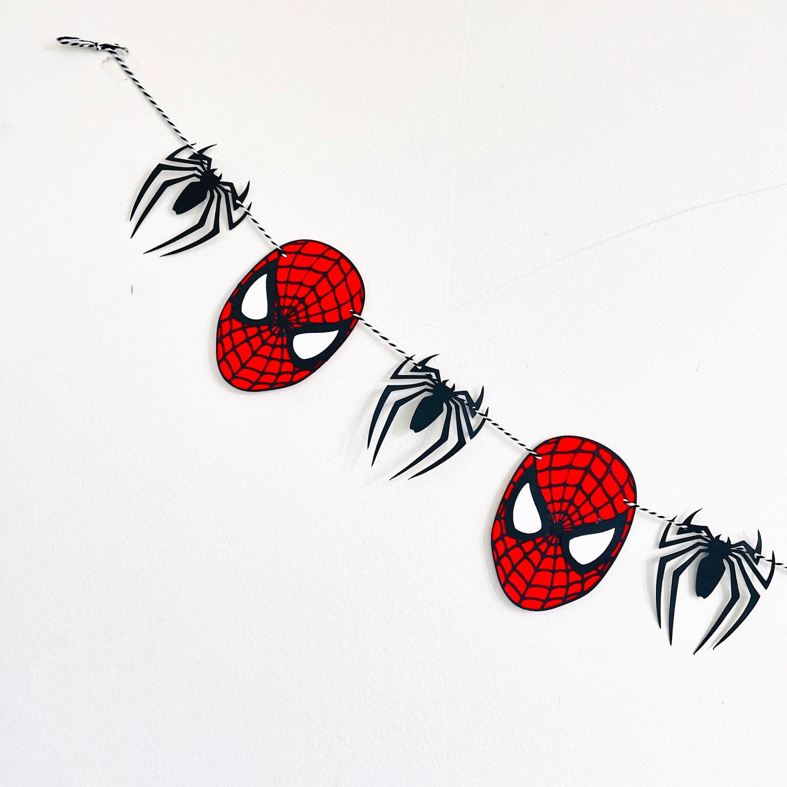 Personalized Spiderman Banner Spiderman Birthday Spiderman - Etsy