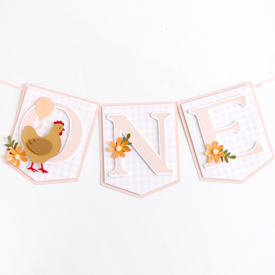 Chicken High Chair Banner, Chicken Theme, Hen High Chair Banner - Etsy