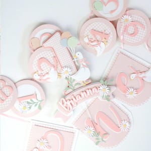 One Silly Goose Monthly Photo Banner, Goose 1st Birthday, Goose Theme ...