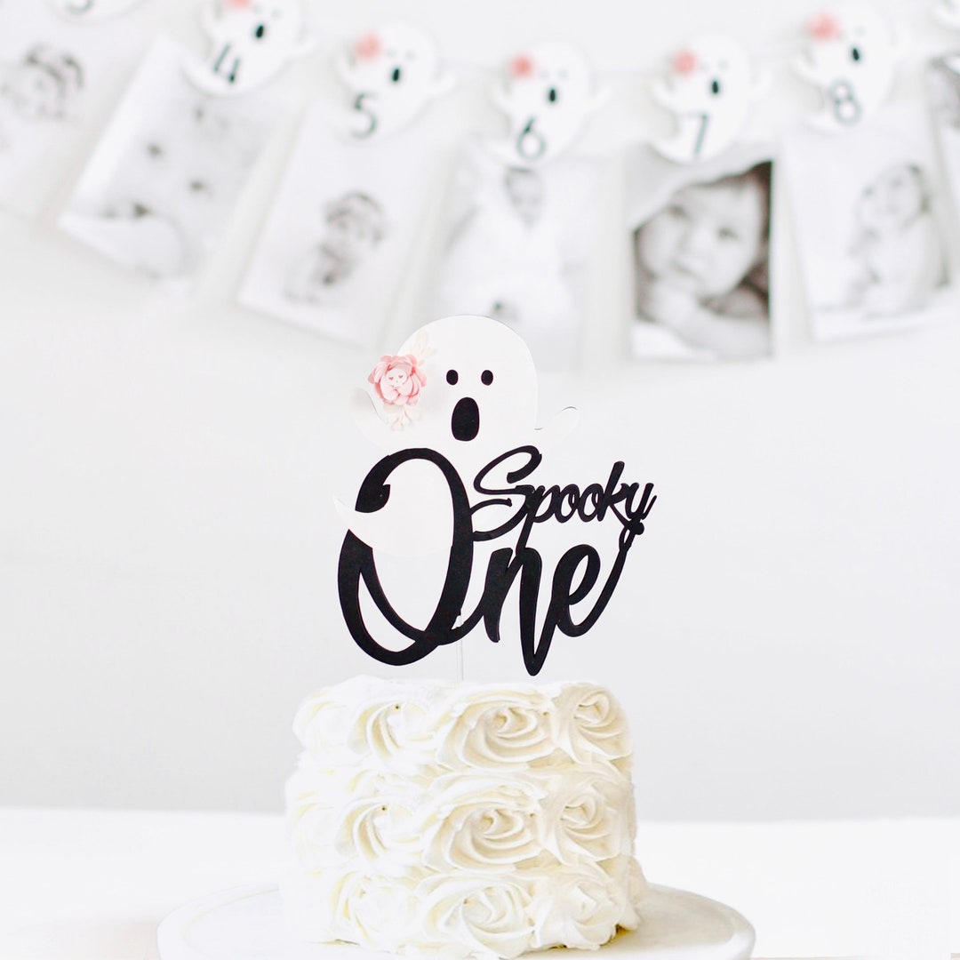 Spooky One Birthday Cake Topper Decor. the Spooky One Birthday Decor ...