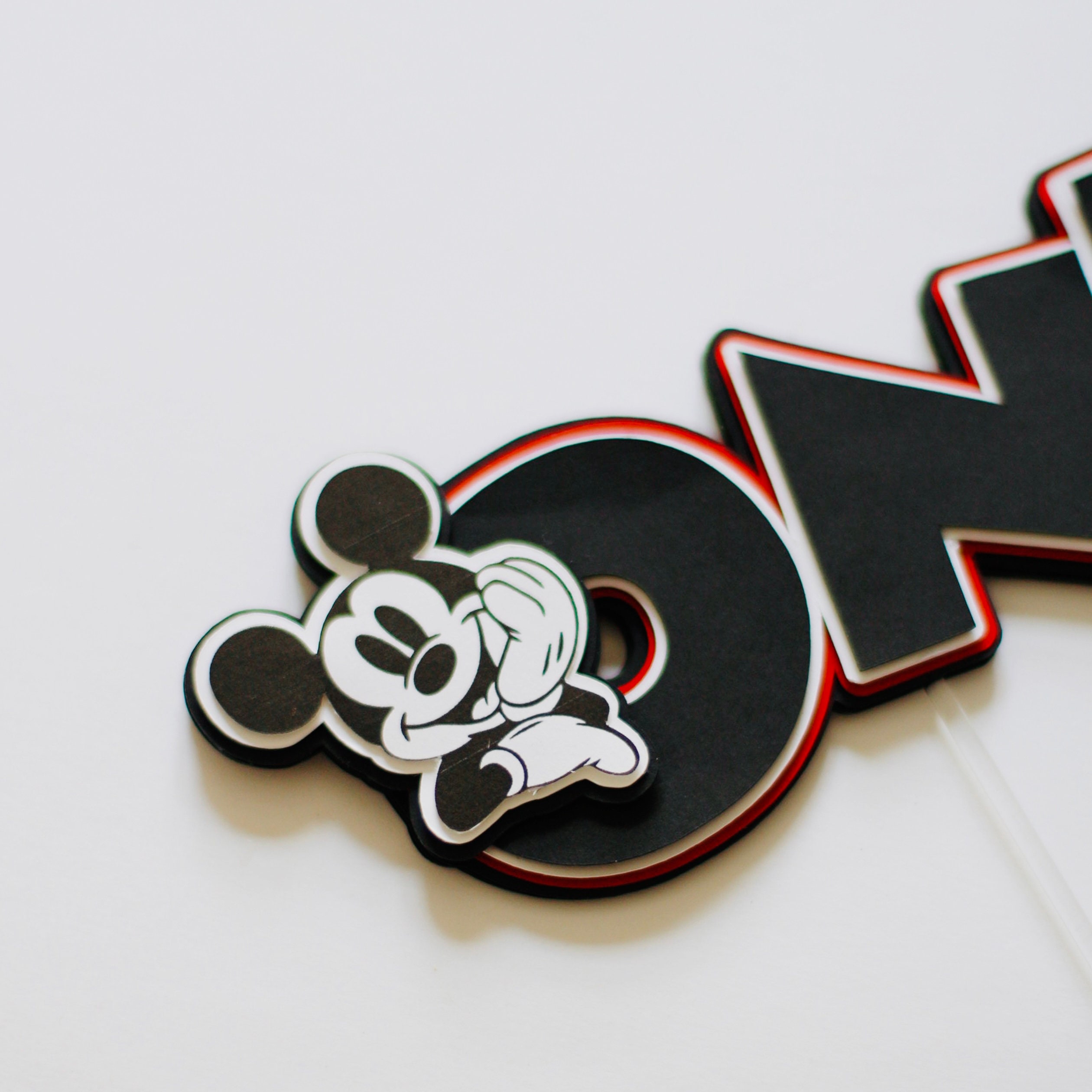 Mickey First Birthday Cake Topper, Cake Smash Cake Topper,mickey Mouse ...