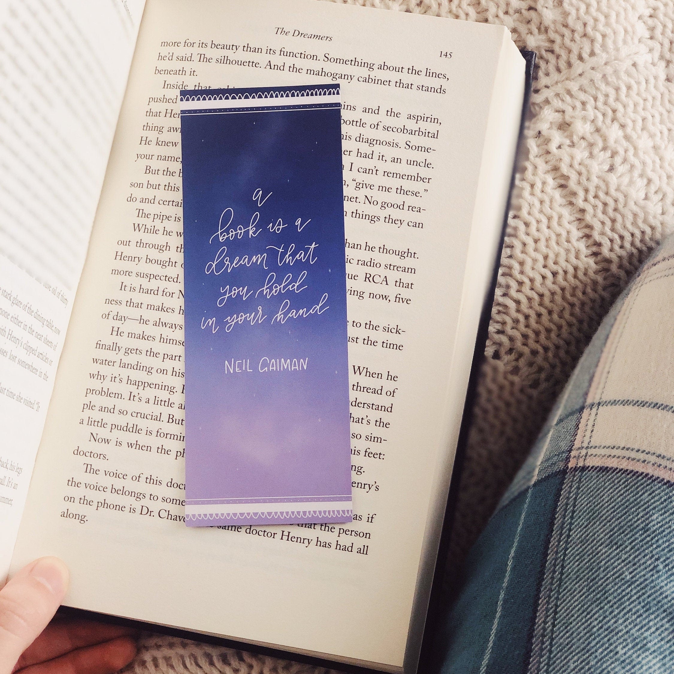 Set of 3 Bookish Bookmarks | Etsy